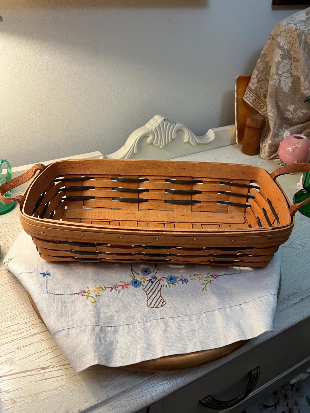 Vintage 1993 Longaberger Heartland Bakery/bread Basket. - Etsy