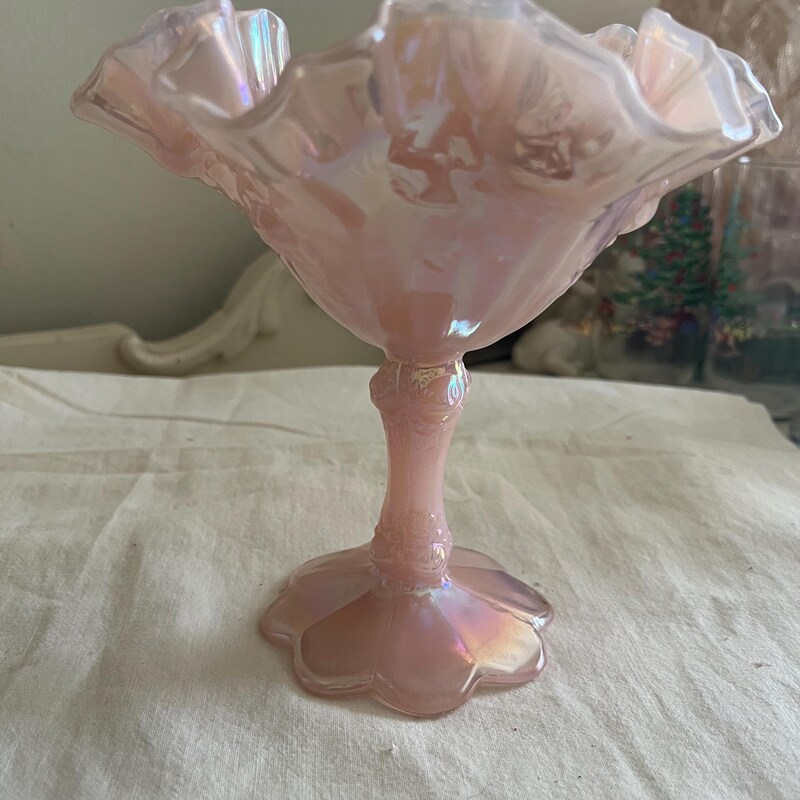 Compote Fenton Pink - Etsy