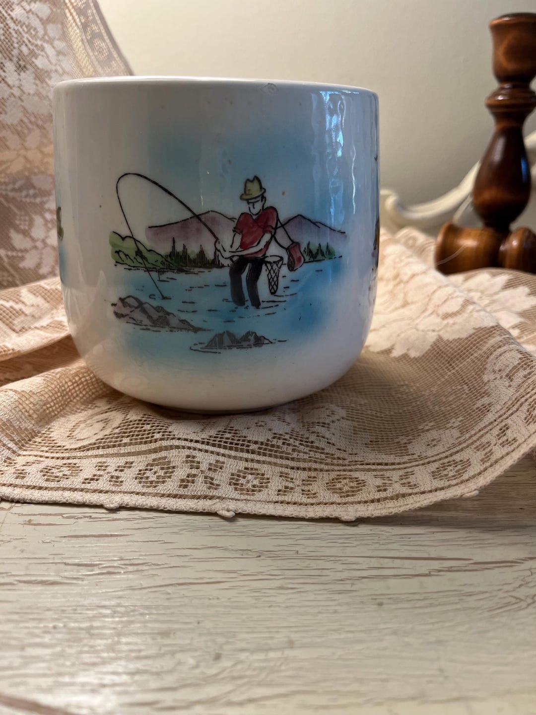 Vintage 1950s Relpo Ceramic Indoor Planter Sportsman - Etsy