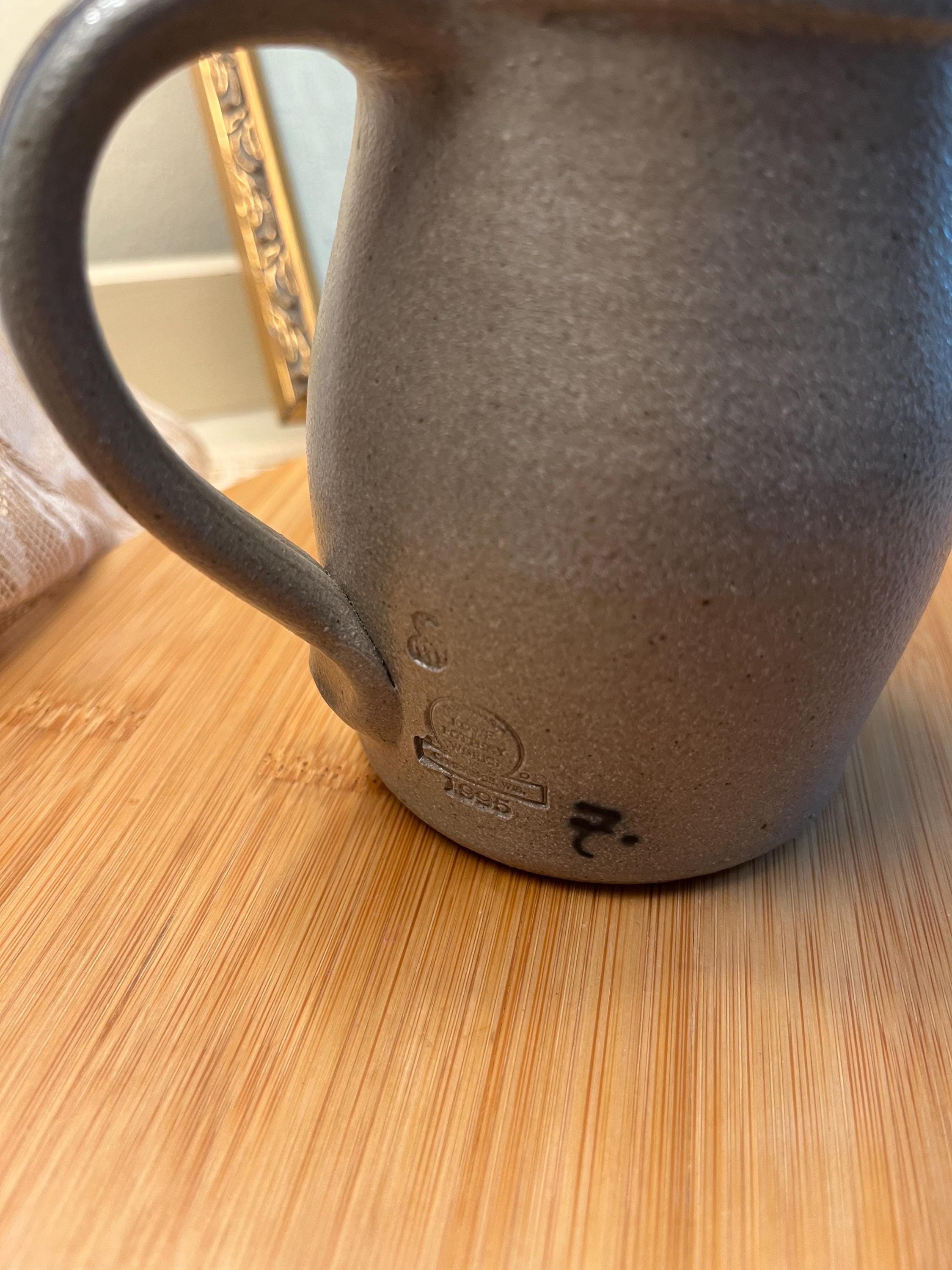 Vintage 1995 Historical Collection Rowe Pottery Works Creamer/small ...