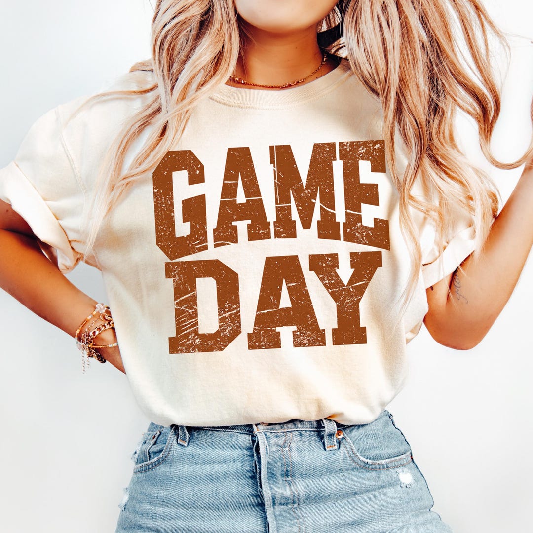 Comfort Colors® Football Season Shirt, Football Mama T Shirt, Football ...
