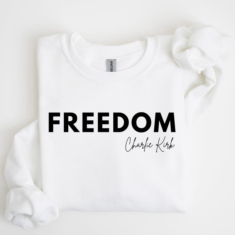 Freedom Sweatshirt, Freedom Long Sleeve Shirt, Freedom Shirt, Charlie ...
