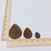 Leather Teardrop Shapes/ Die Cut Outs/ Earring Supplies/ Pre-cut Shapes ...