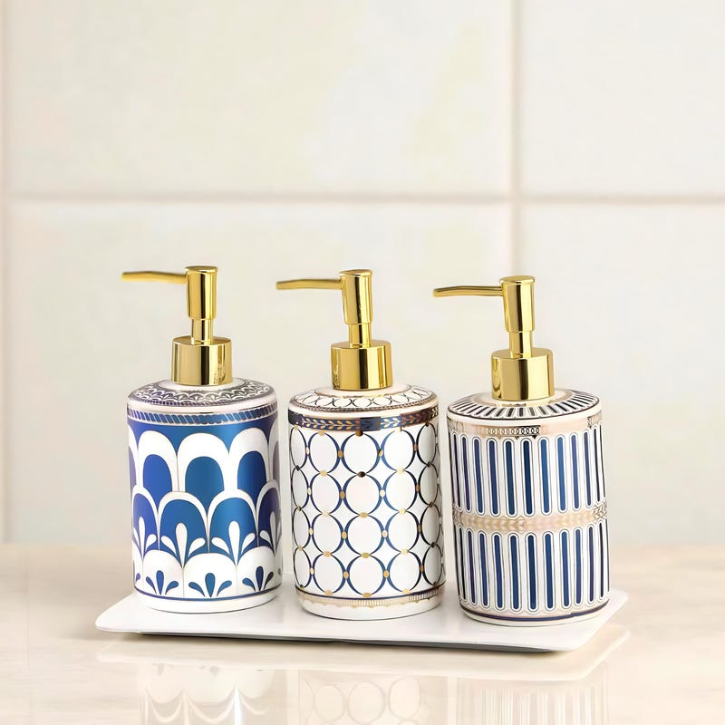 Astra Blue Soap Dispenser - Etsy New Zealand