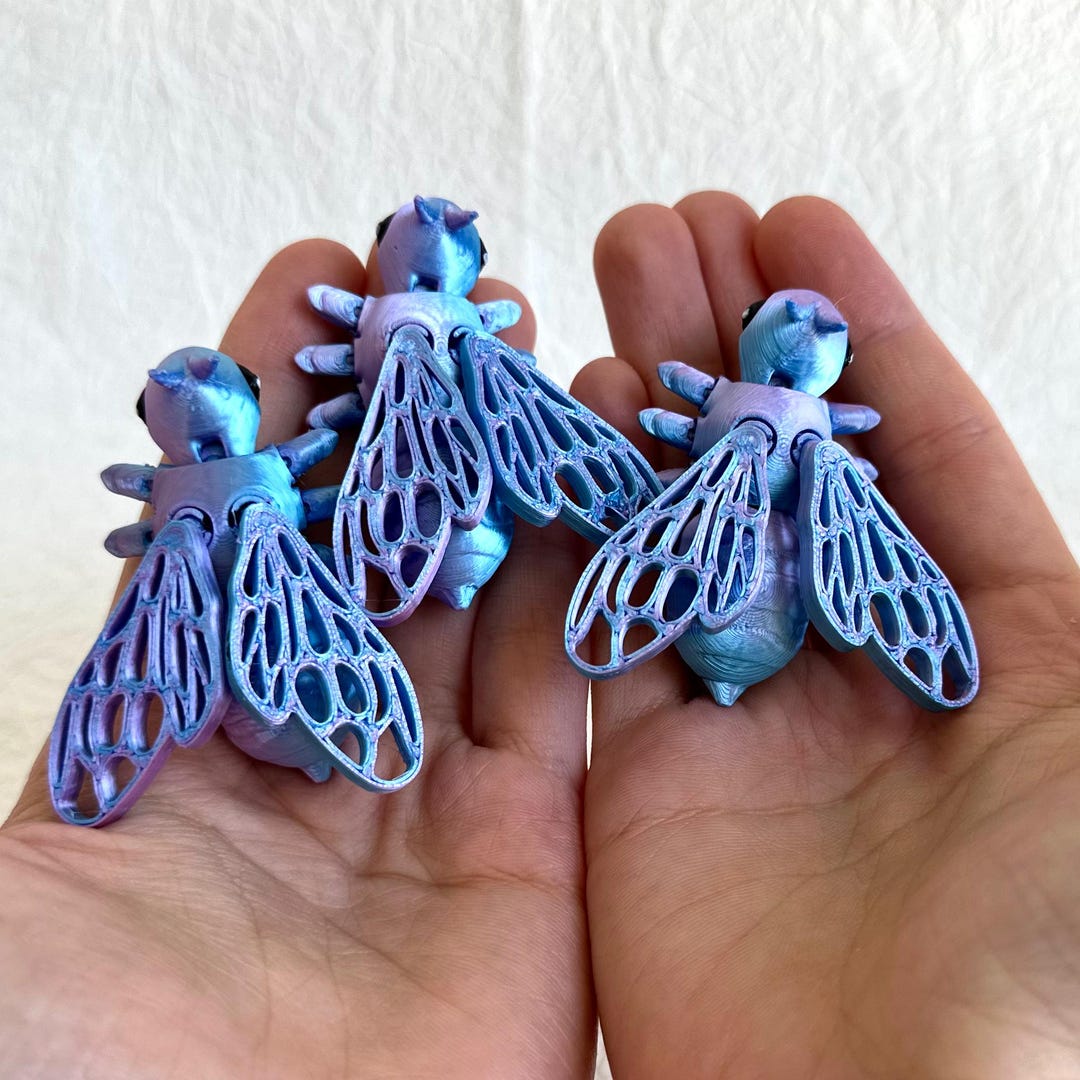 Articulated Bee + Hive | Flexi Toy | STL File for 3d Printing - Etsy