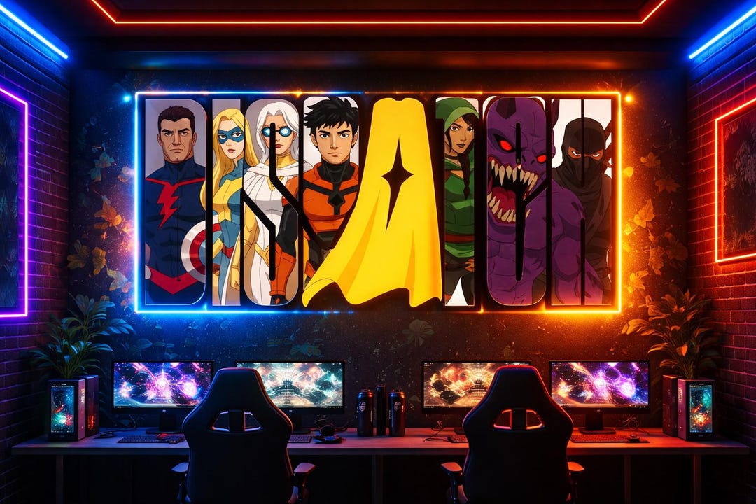 Dispatch PNG , Comic Typography Art , Superhero Style Digital Download ...