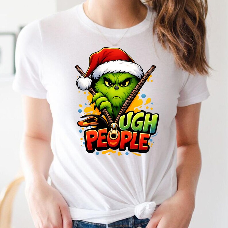 Grinch Ugh People SVG, Funny Christmas Cut File (instant Download) - Etsy