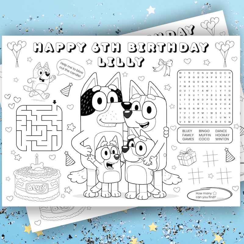 Dog Coloring Custom - Etsy