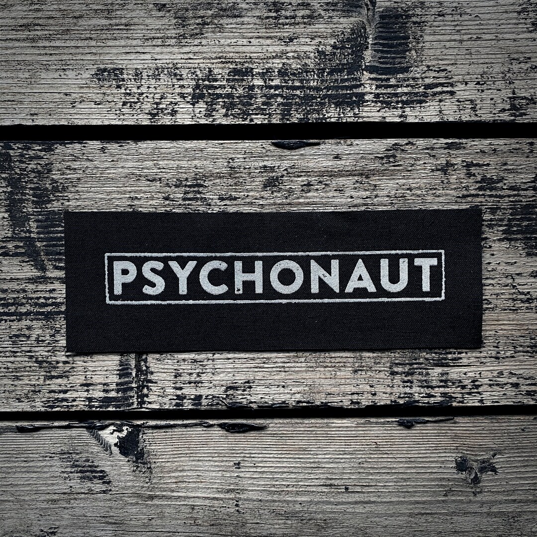 Psychonaut Screen Printed PATCH - Etsy