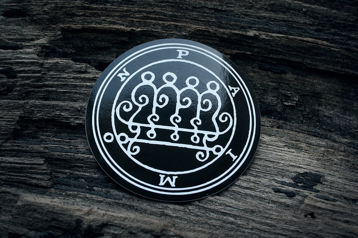 PAIMON King Paimon Demon Vinyl STICKER | Etsy