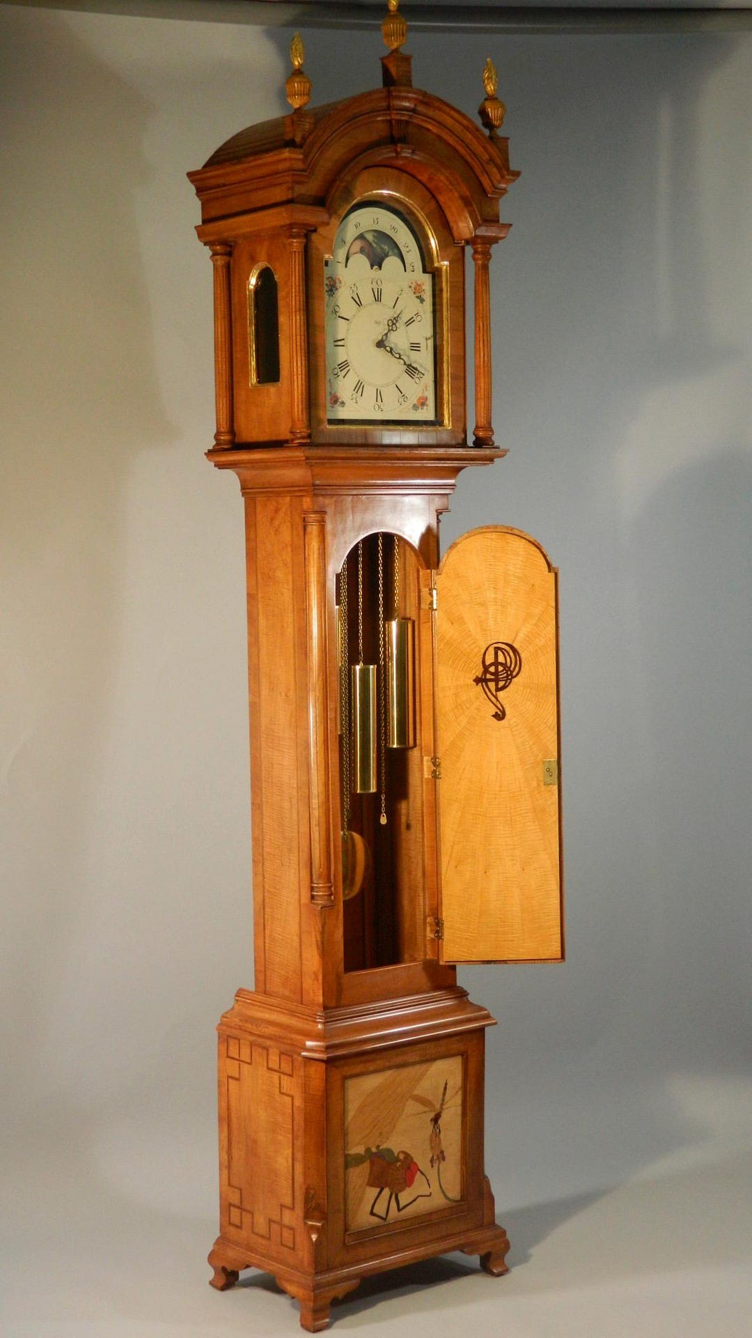 Tall Case Pendulum (grandfather) Clock Biuly in the Manner Ofjohn ...