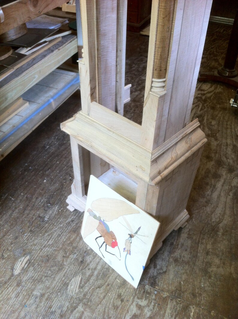 Tall Case Pendulum (grandfather) Clock Biuly in the Manner Ofjohn ...