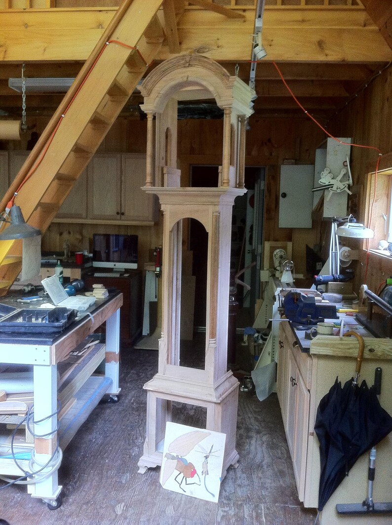 Tall Case Pendulum (grandfather) Clock Biuly in the Manner Ofjohn ...