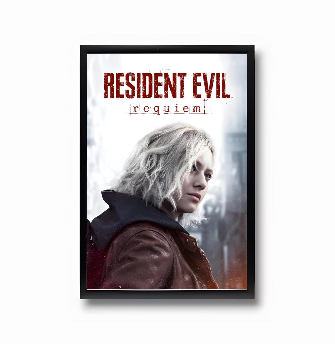 Resident Evil 9 Requiem - Video Game Poster - RE9 - Etsy