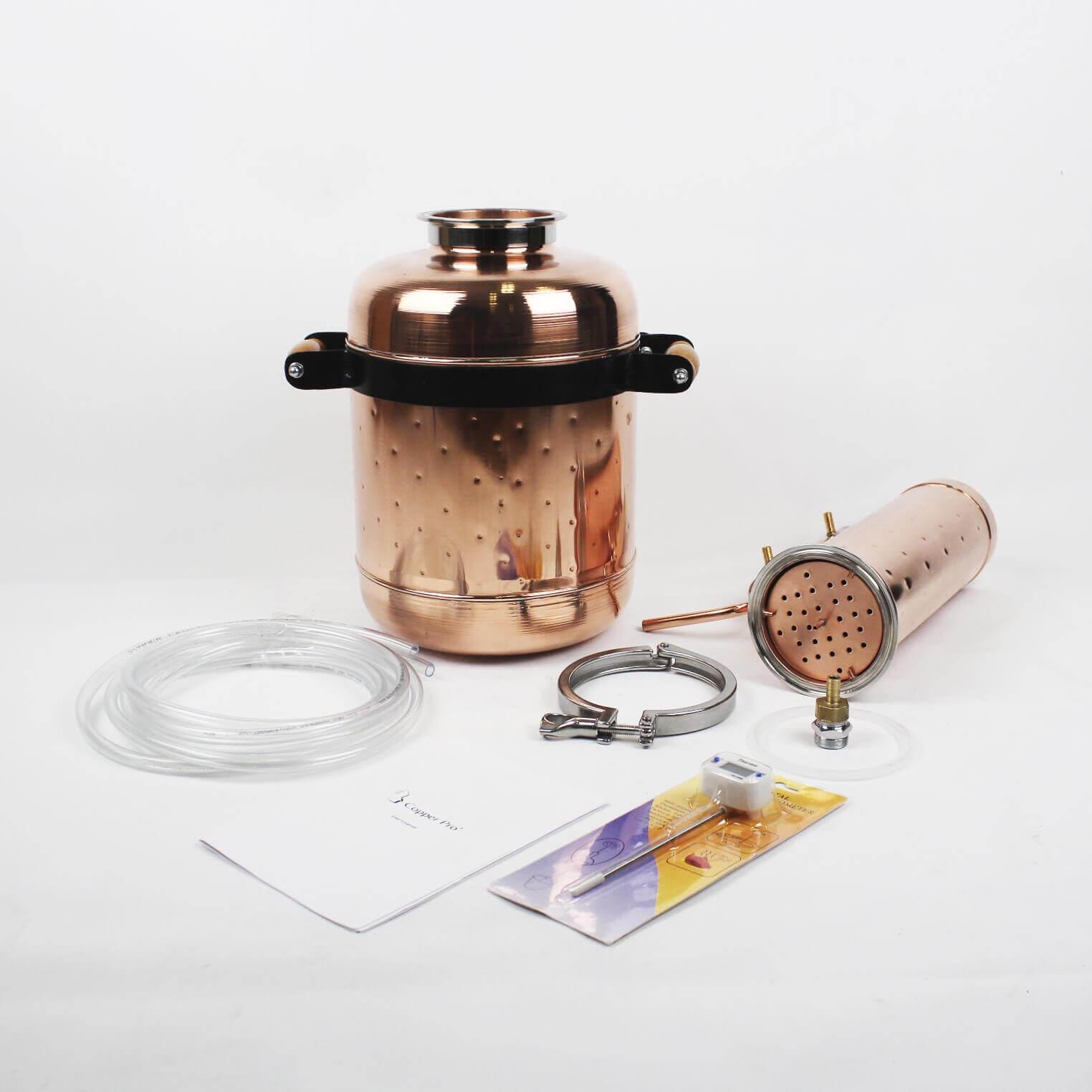 Equipment for Distillation to Distill Essential Oil, Copper ...