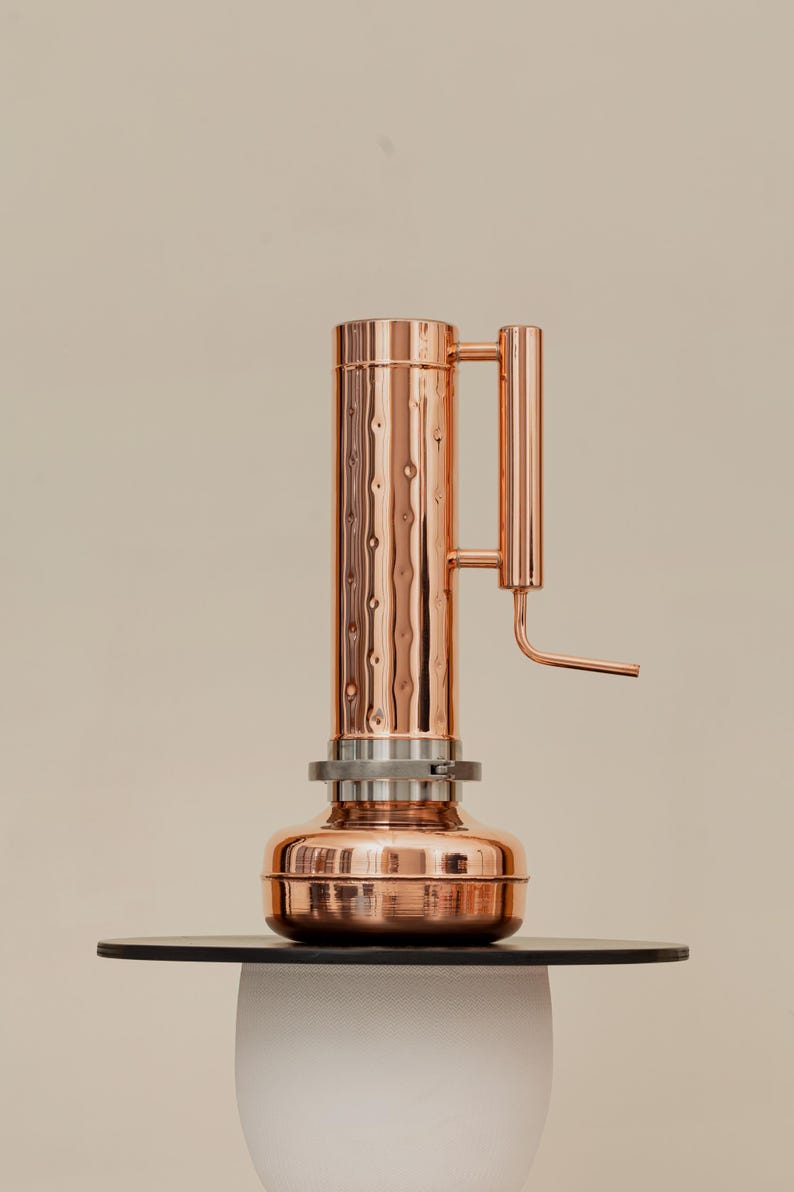 Copper Essential Oil Extractor, Essential Oil Steam Distillation ...