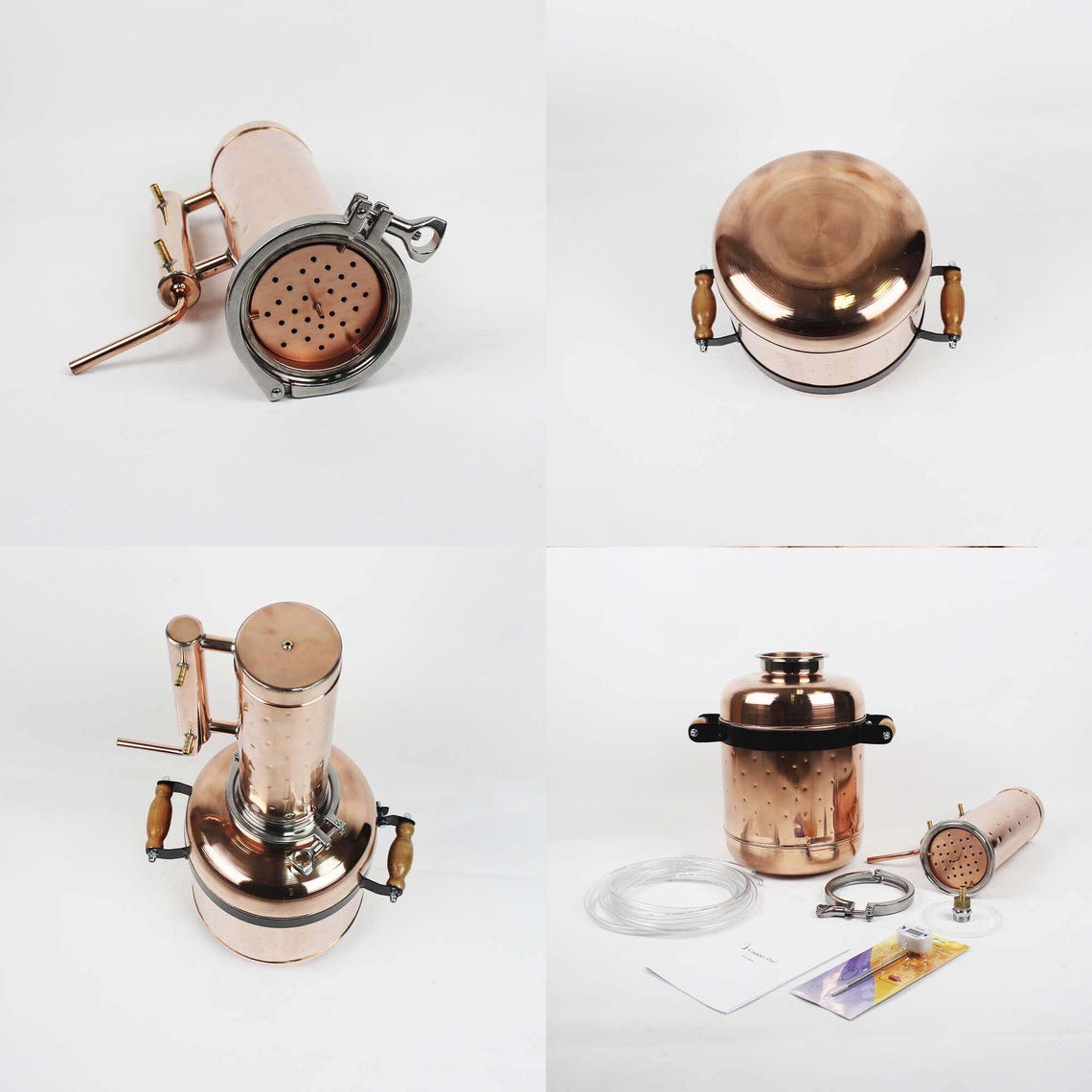 Equipment for Distillation to Distill Essential Oil, Copper ...