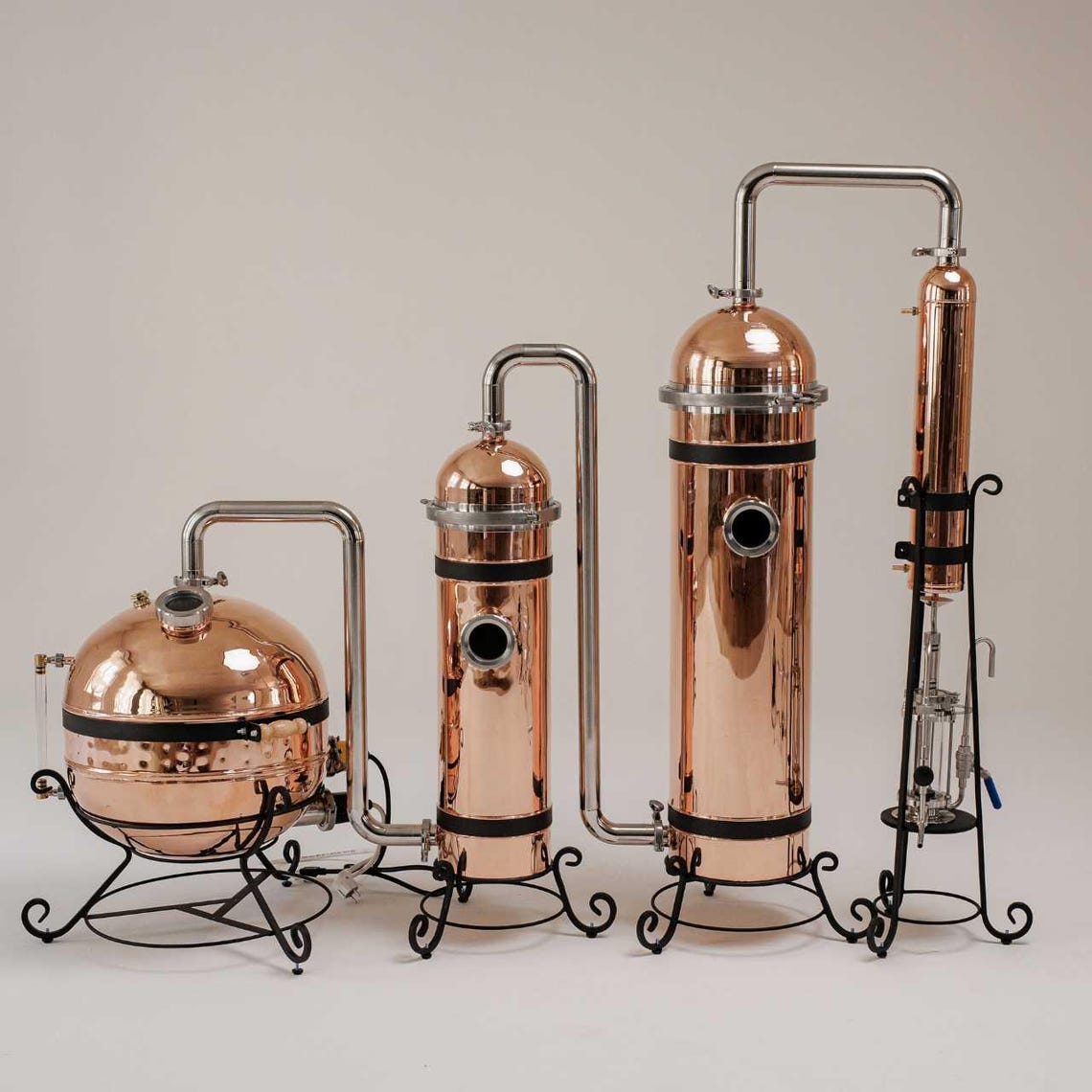 Equipment for Distillation to Distill Essential Oil, Semi Comercial ...