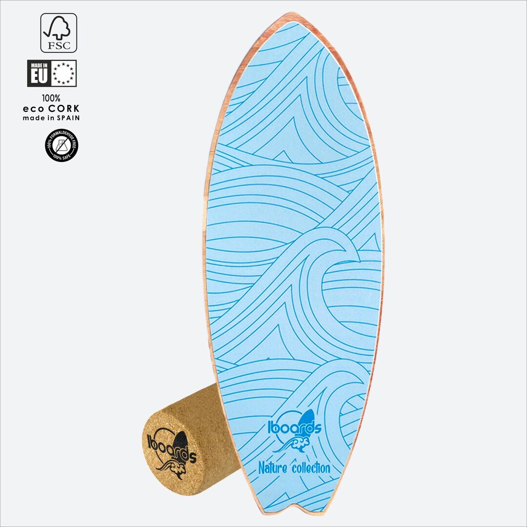 Balance Board IBOARDS Wave – Surf Balance Board - Etsy