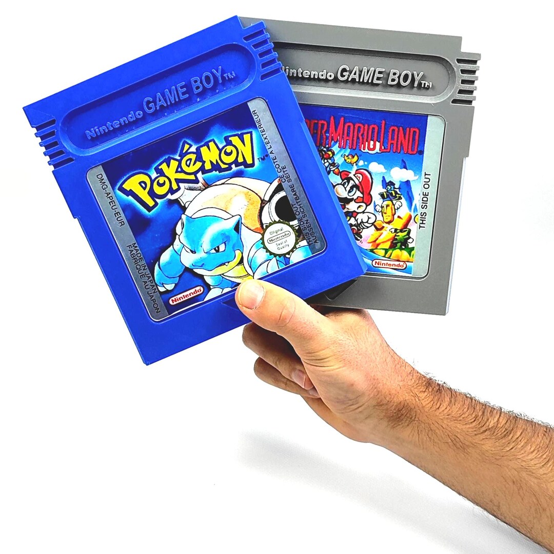 XXL 3D Retro Cartridge – Vintage Gamer Decor in Classic Console Style ...