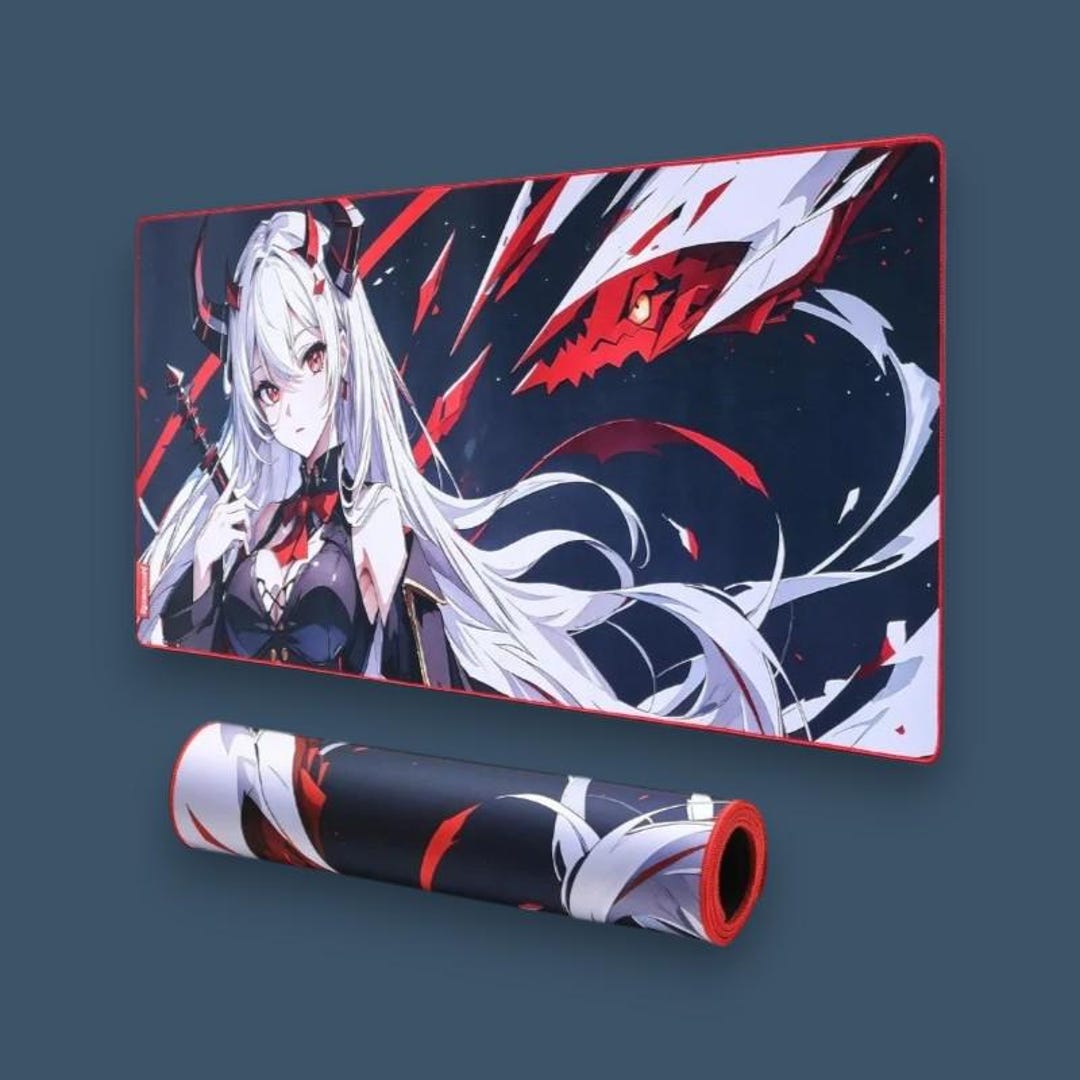 Redragon Anime Mouse Pad, Durable and Anti Slip Gaming Mouse Pad, Desk ...