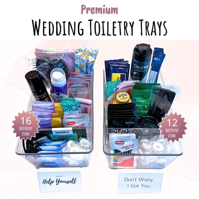 Guest Toiletry Sign - Etsy