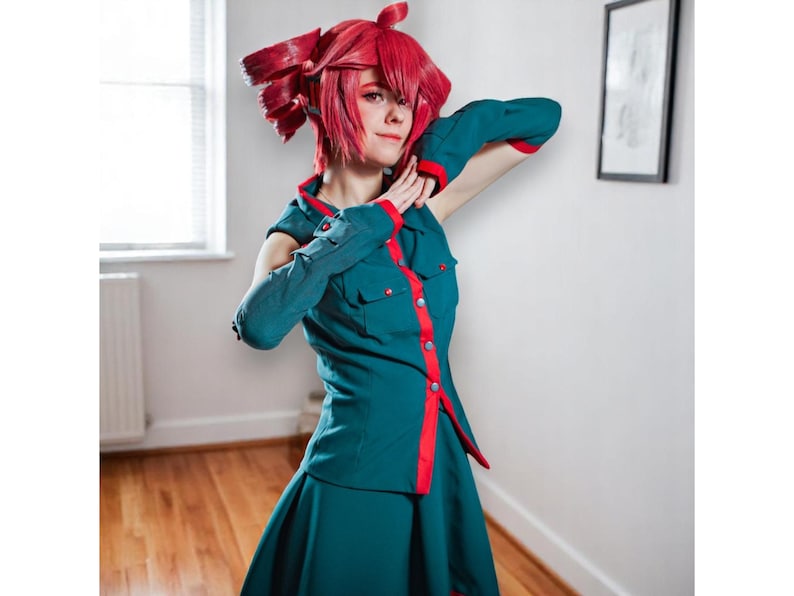 Kasane Teto Cosplay Costume, Anime Inspired Dress, Gift for Anime ...