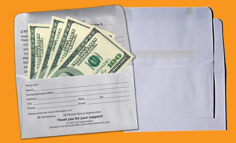 Custom Printed #6 3/4 Remittance Envelopes | Custom Design | Commercial ...