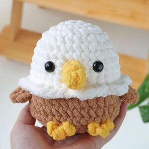 Baby Eagle Amigurumi Pattern, Crochet Pattern, Eagle Crochet, Adorable ...