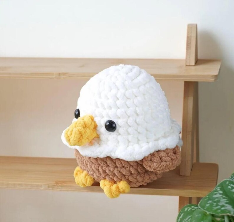 Baby Eagle Amigurumi Pattern, Crochet Pattern, Eagle Crochet, Adorable ...