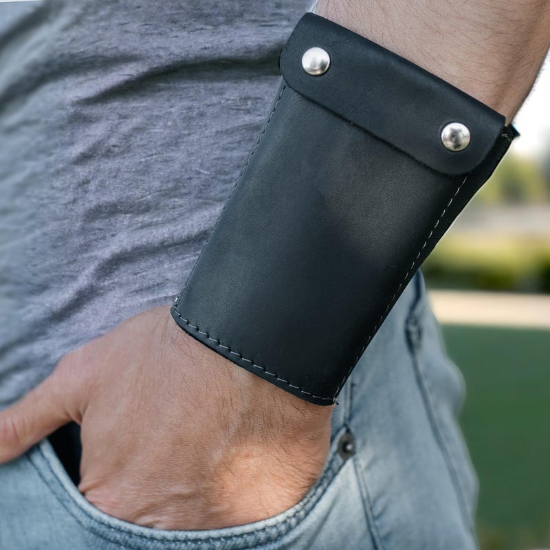 Cuff Wallet - Etsy