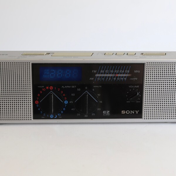 80s Alarm Clock - Etsy