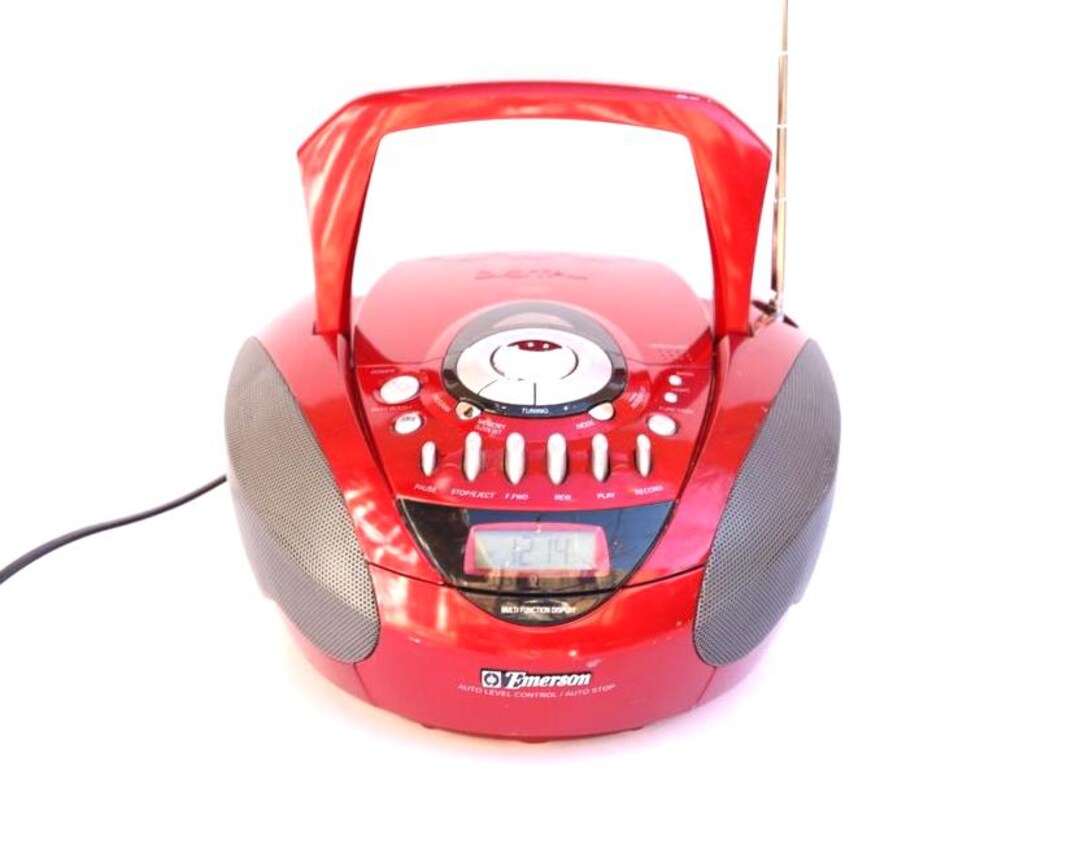 Dream 1990s Portable C.D. Player BOOMBOX Am/fm Radio CLOCK Alarm ...