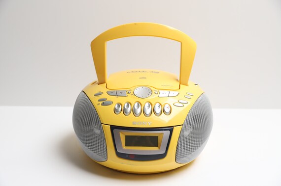 1990s Y2k Cd/tape/radio SONY BOOMBOX Guaranteed to Make Your - Etsy ...