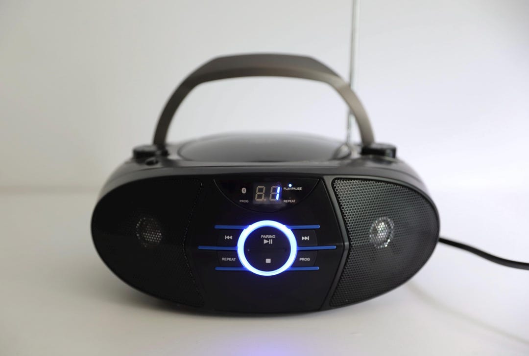 Vintage 1990s BOOMBOX Jensen Brand CD Player Am/fm Radio -- Tested ...