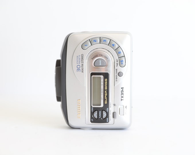 Vintage 80s Sony Style WALKMAN Tape Deck Player WORKS Great Tested ...