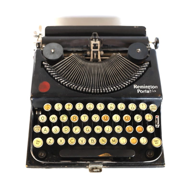 Vintage Typewriter Tested - Etsy
