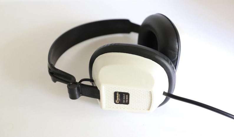 Vintage STEREO 1970s 80s CREAM Headphones With STEREO Vintage ...