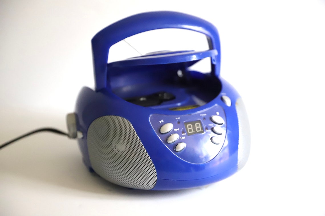 Vintage CD Player Boom Box Am/fm Radio BOOMBOX Operates via - Etsy