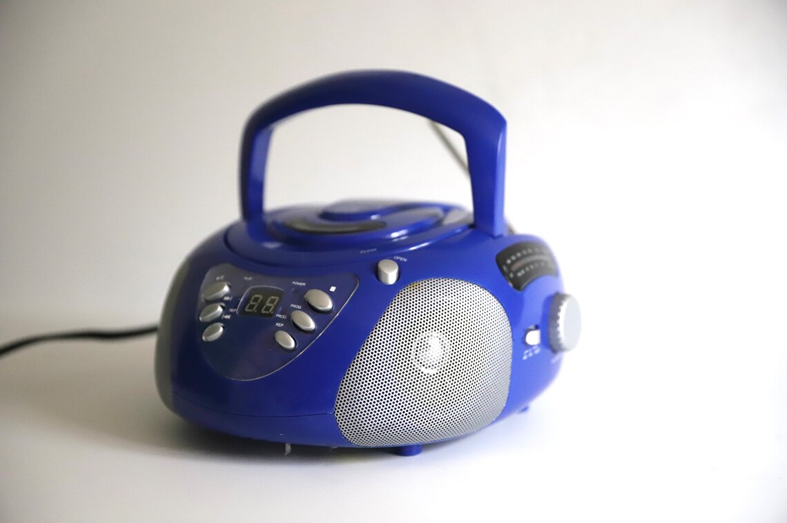 Vintage CD Player Boom Box Am/fm Radio BOOMBOX Operates via - Etsy