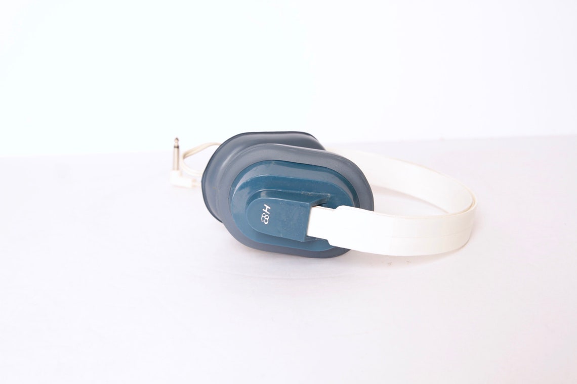 Vintage 60s 70s STEREO headphones old school vintage school | Etsy