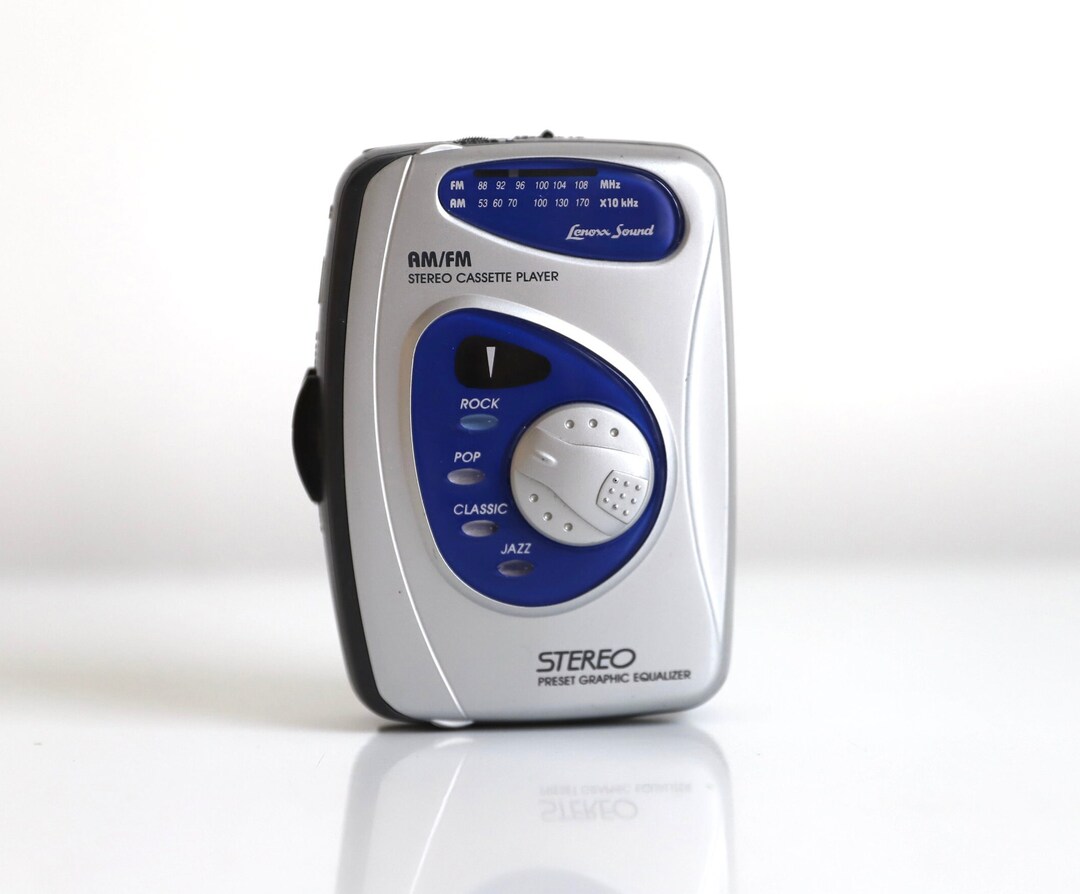 Vintage 80s Sony Style WALKMAN Tape Deck Player With Built in ...