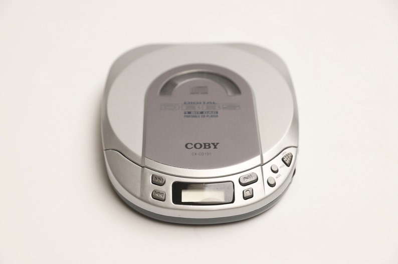 Vintage COBY Sony Style Mp3 DISCMAN Late 90s CD Player Silver - Etsy