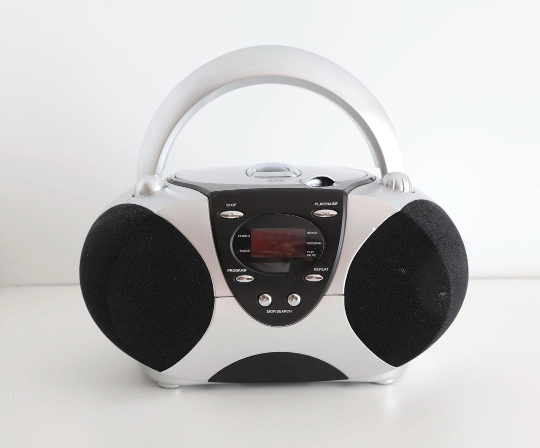 Vintage 1990s SONY Style Boombox Am/fm Radio CD Compact Disc Player ...