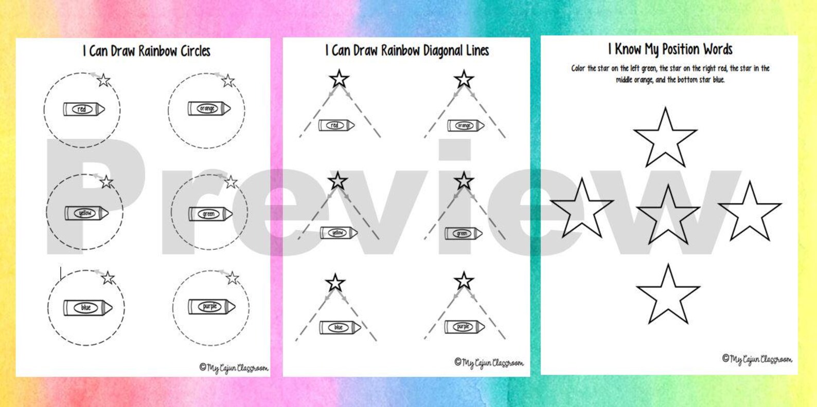 Kindergarten CKLA Skills Worksheets Writing Readiness Line Tracing - Etsy