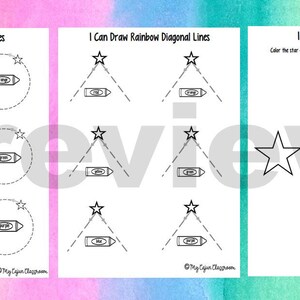 Kindergarten CKLA Skills Worksheets Writing Readiness Line Tracing - Etsy