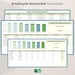 Employee Scorecard Template, Google Sheets Performance Tracker ...
