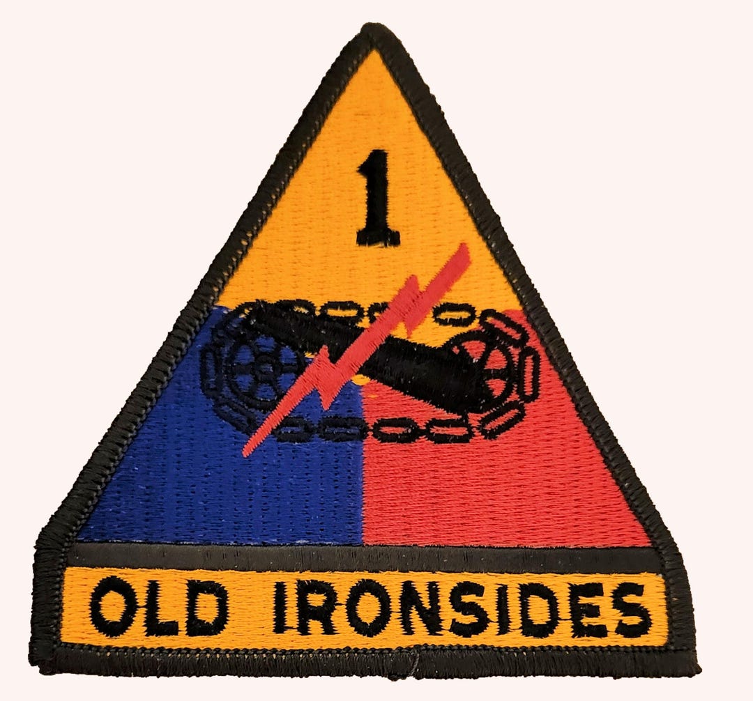 US Army 1st Armored Division Patch - Etsy