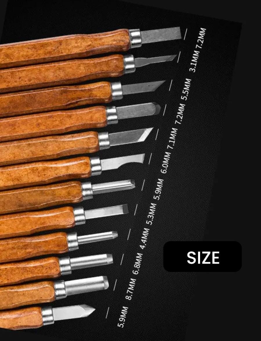 Carving Tools Set, Carving Tool, Wooden Craft Tools, Wood Carving ...