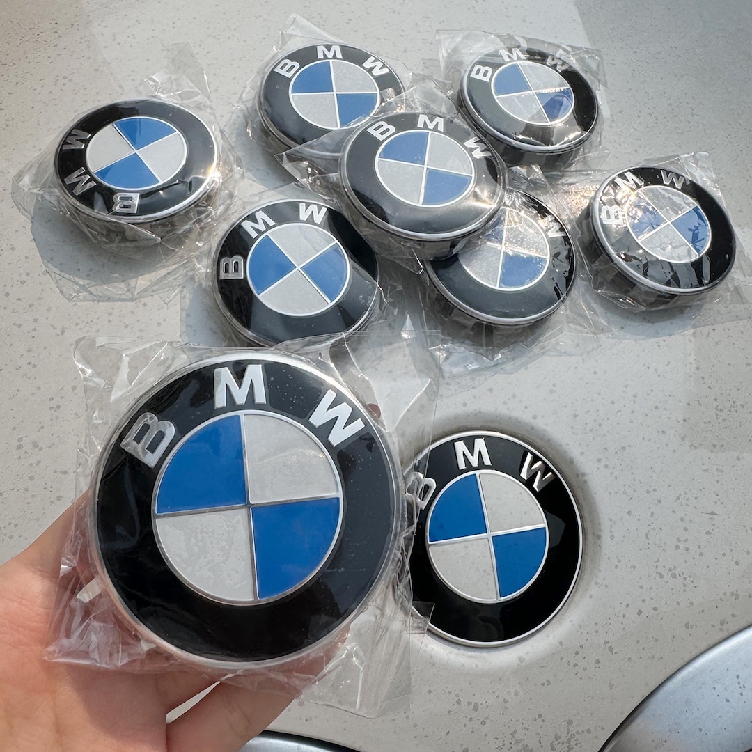 82mm Front and 74mm Rear Badge,custom BMW Parts,bmw Emblem Set,bmw ...
